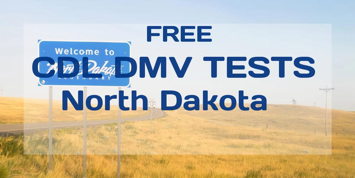North Dakota's CDL Manual and DMV CDL Practice Tests 2025 for FREE