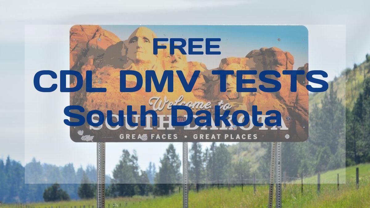 South Dakota's CDL Manual and DMV CDL Practice Tests 2025 for FREE